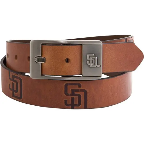EAGLES WINGS San Diego Padres Leather Belt - Brown
