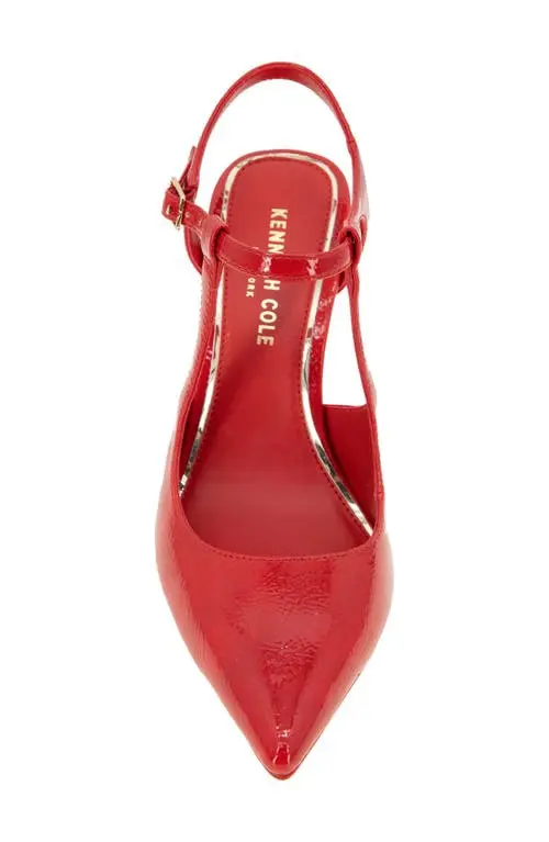 KENNETH COLE Romi Slingback Pump - Red