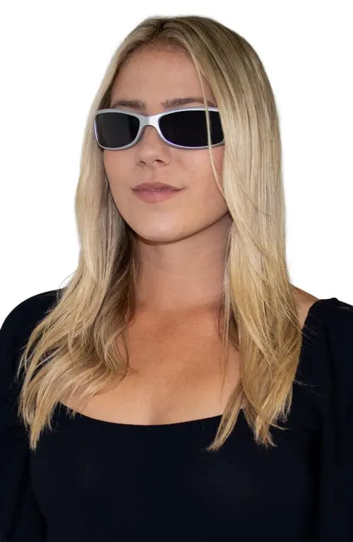FIFTH & NINTH Rocket Polarized Wraparound Sunglasses