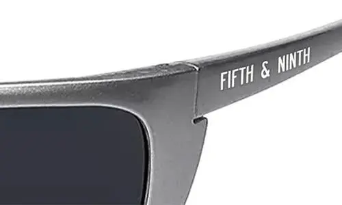 FIFTH & NINTH Rocket Polarized Wraparound Sunglasses