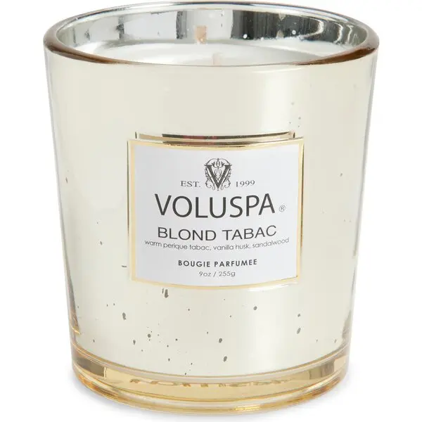 Voluspa Blond Tabac Classic Candle - Blonde Tobacco