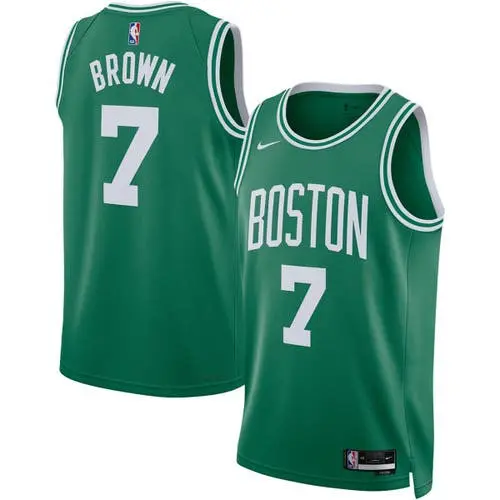 Nike Jaylen Brown Boston Celtics Swingman Jerseyicon Edition - Kelly Green