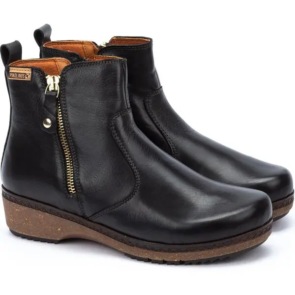 Pikolinos Granada Ankle Boots - Black