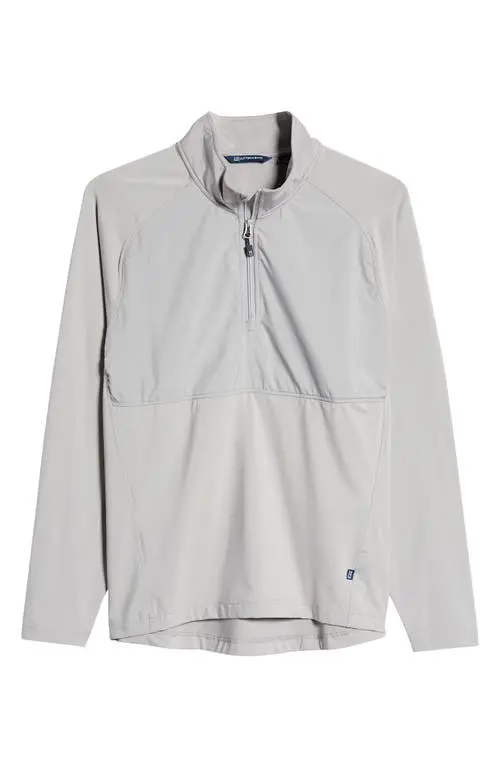 Cutter & Buck Adapt Hybrid Quarter Zip Pullover - Polished