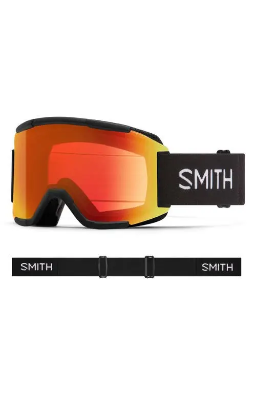 SMITH 203mm Chromapop™ Snow Goggles - Black / Chromapop Sun Red