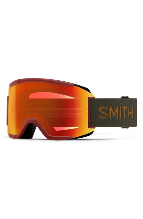 SMITH 203mm Chromapop™ Snow Goggles - Ironwood / Red Mirror