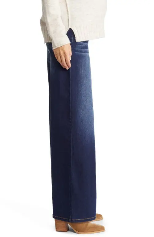 1822 Denim Over The Bump High-waist Wide-leg Maternity Jeans