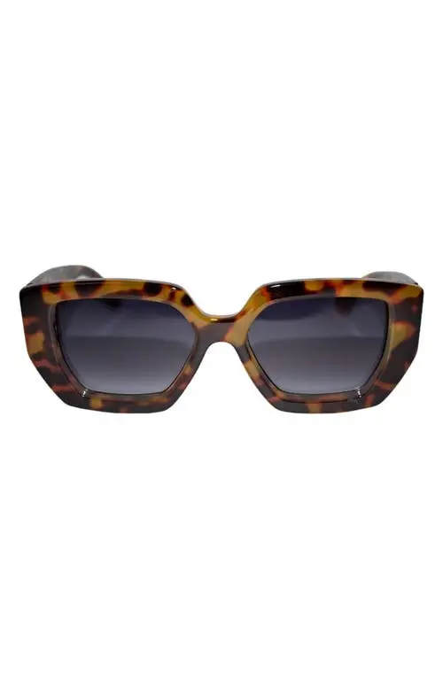 FIFTH & NINTH Rue Polarized Square Sunglasses - Torte/black