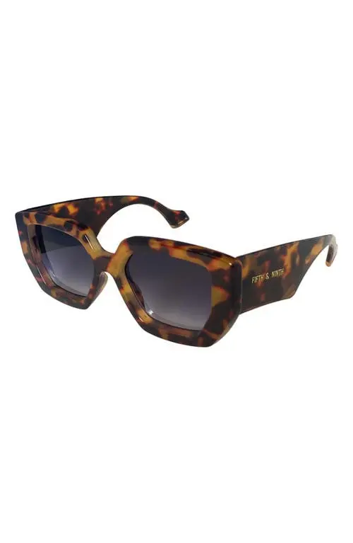 FIFTH & NINTH Rue Polarized Square Sunglasses - Torte/black