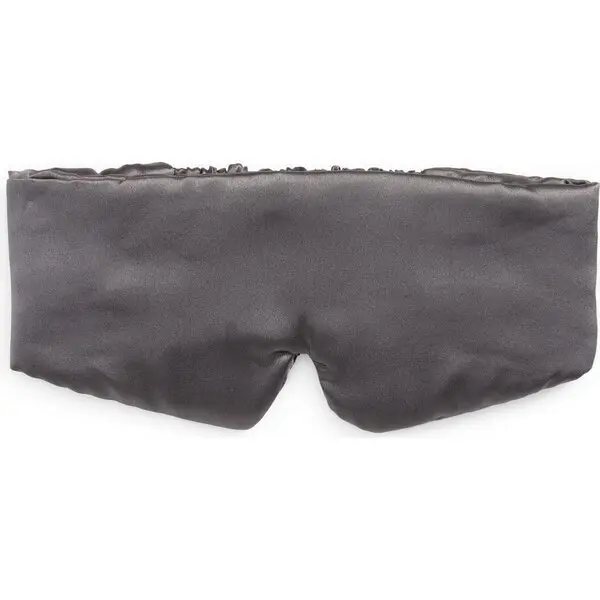 KITSCH The Pillow Satin Eye Mask - Charcoal