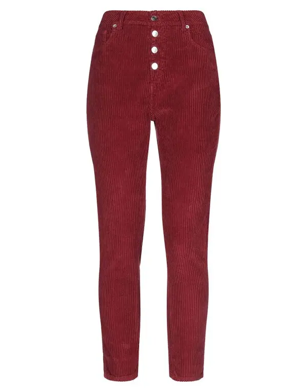IRO PARIS Tapered Corduroy Pants - Maroon