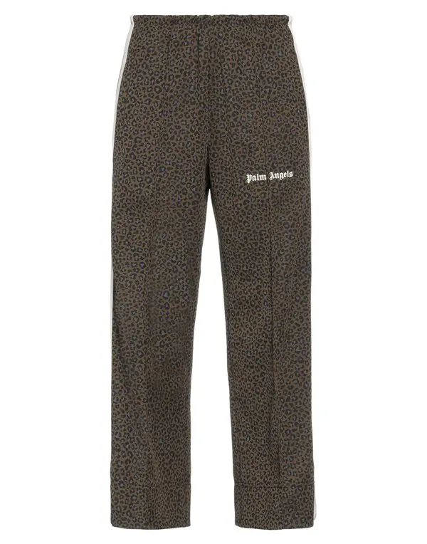 Palm Angels Straight-leg Leopard-print Pants