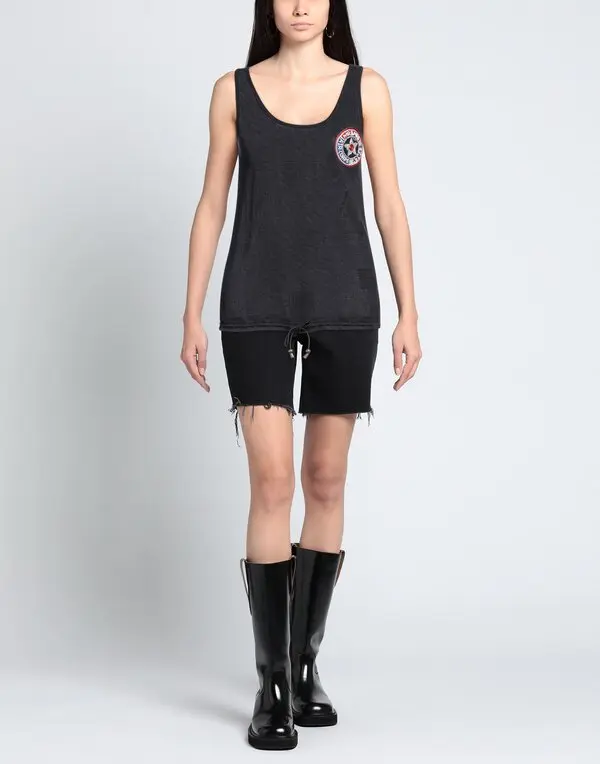 Mr & Mrs Italy Tank Top In Linen Blend - Blue