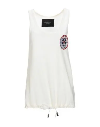 Mr & Mrs Italy Tank Top In Linen Blend - Ivory