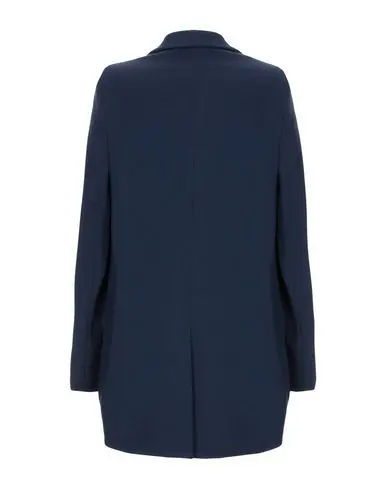 HANITA Single-breasted Coat - Blue
