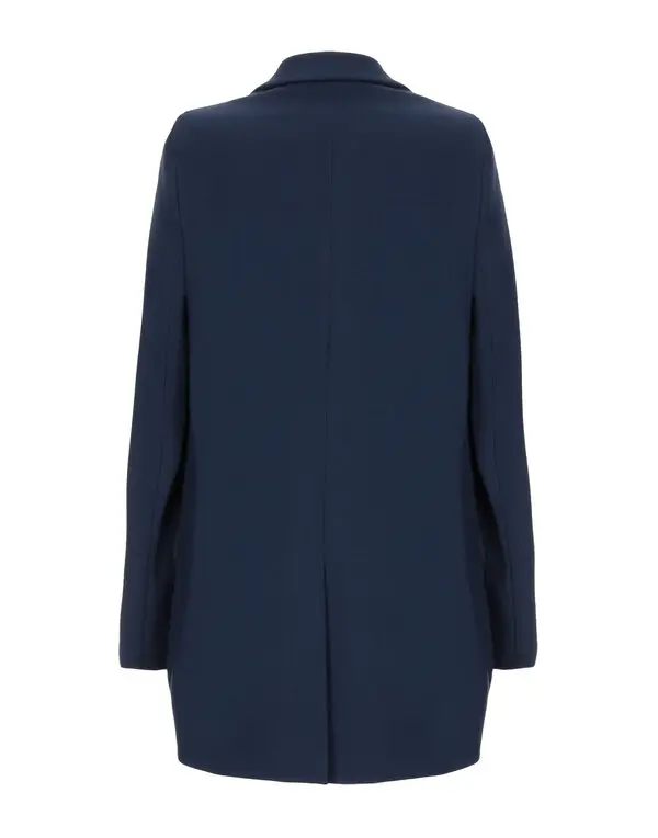 HANITA Single-breasted Coat - Blue