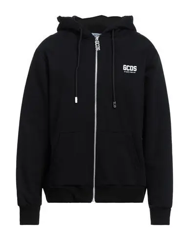 Gcds Cotton Fleece Sweatshirt - Black