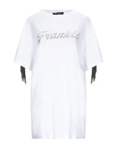 FRANKIE MORELLO Printed Cotton T-shirt - White