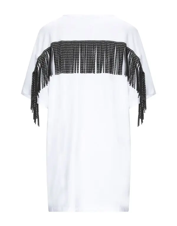 FRANKIE MORELLO Printed Cotton T-shirt - White