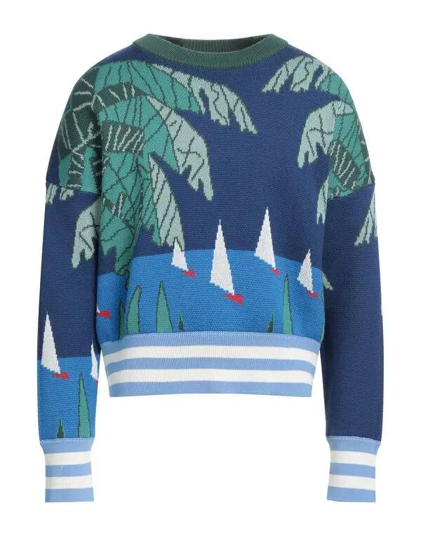 Palm Angels Multicolor Pattern Sweater