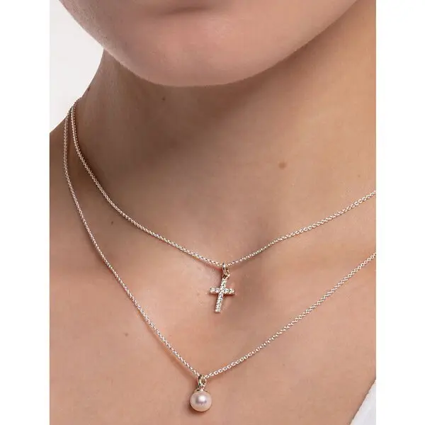 THOMAS SABO Freshwater Pearl And Sterling Silver Necklace