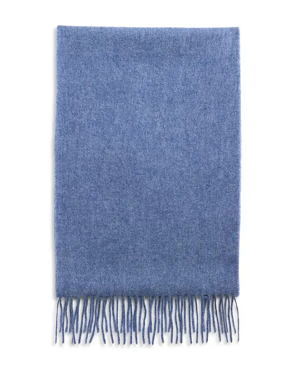 Bloomingdale'S Solid Cashmere Scarf Exclusive - Stone Wash