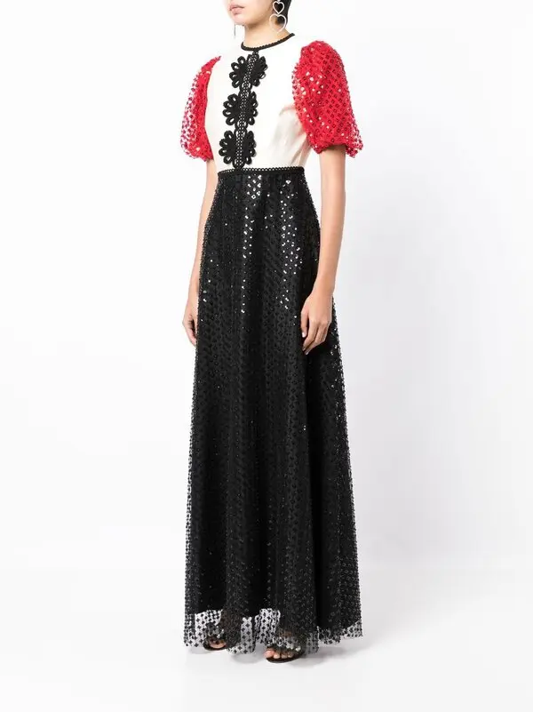 MACGRAW Sequin-embellished Gown