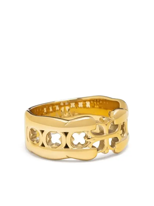 NIALAYA JEWELRY Cross Band Ring