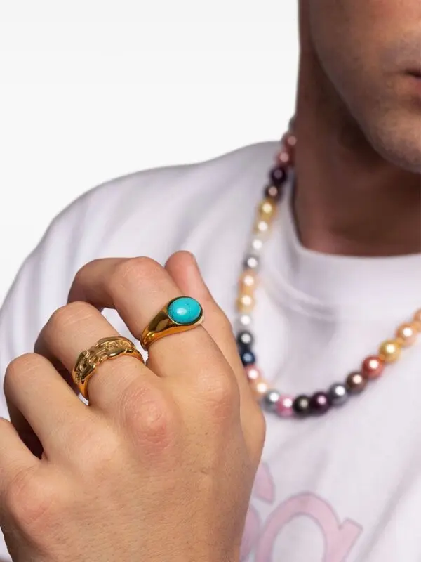 NIALAYA JEWELRY Cross Band Ring
