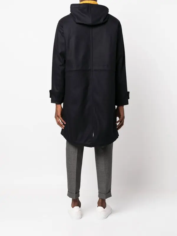 PT TORINO Hooded Drawstring Coat