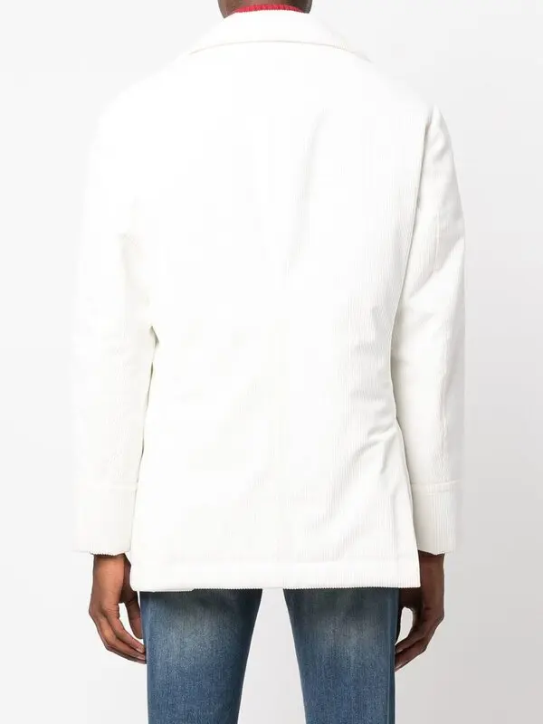 Brunello Cucinelli Caban Double-breasted Corduroy Coat