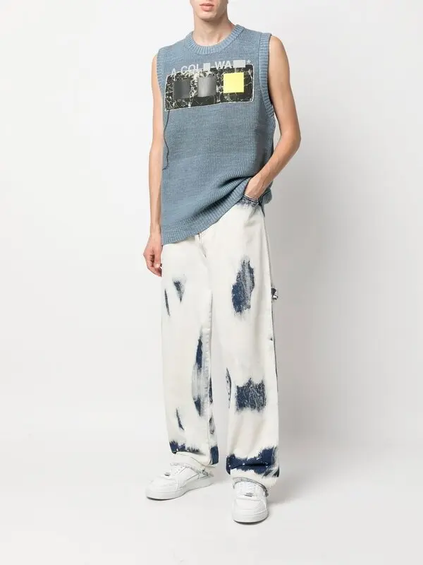 A-COLD-WALL* Patch-detail Sleeveless Jumper