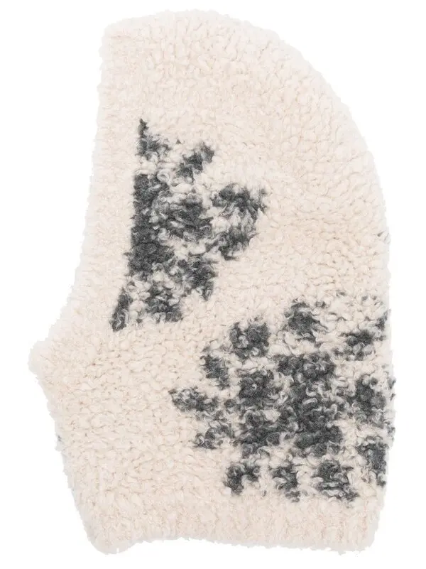 Brunello Cucinelli Faux-shearling Knit Hat - Neutrals