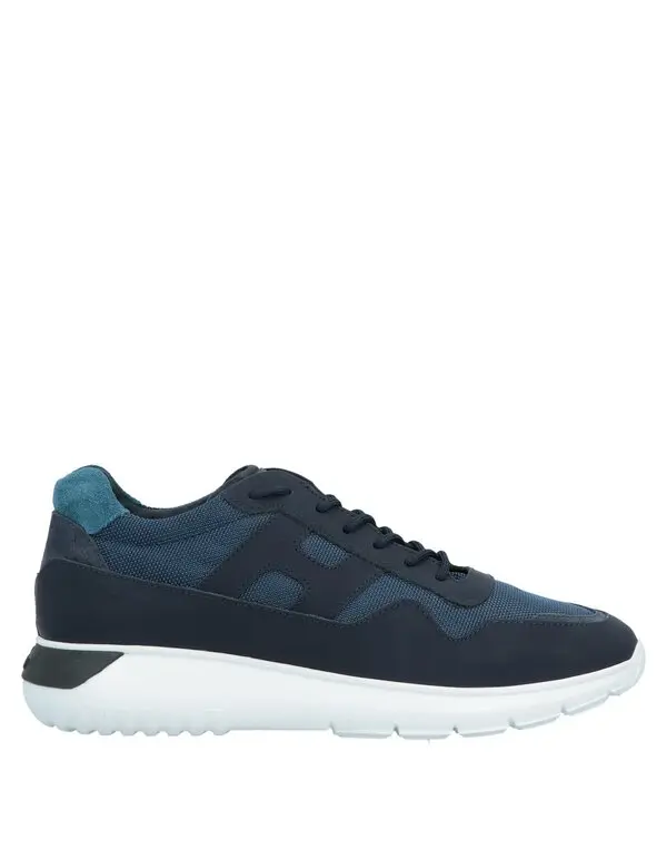 Hogan Sneakers Size Soft Leather, Textile Fibers