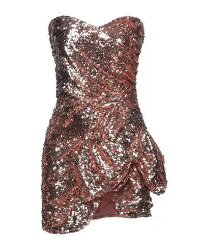 Elisabetta Franchi Mini Sequin Dress - Copper