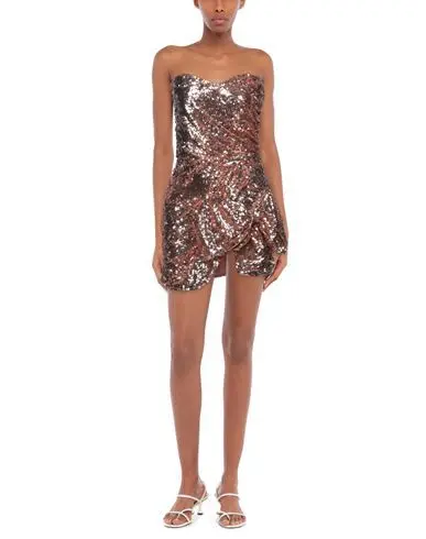 Elisabetta Franchi Mini Sequin Dress - Copper