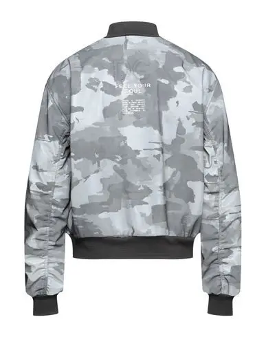 Dolce & Gabbana Jacket In Cotton Blend With Camouflage Print
