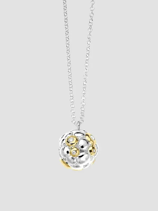 Ippolita Chimera Sterling 18k Yellow Gold, & Diamond Cluster Pendant Necklace - Silver