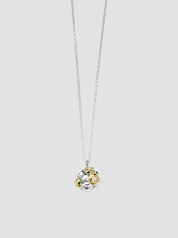 Ippolita Chimera Sterling 18k Yellow Gold, & Diamond Cluster Pendant Necklace