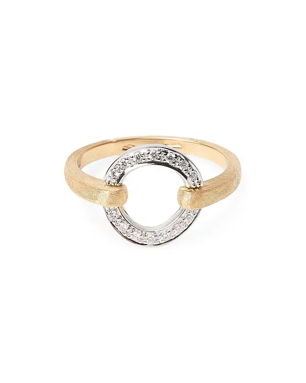 Marco Bicego 18k Gold And Diamond Jaipur Link Ring - White/gold