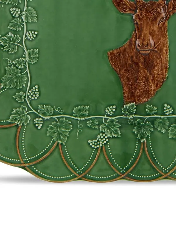 BORDALLO PINHEIRO Bosque' Deer Tray