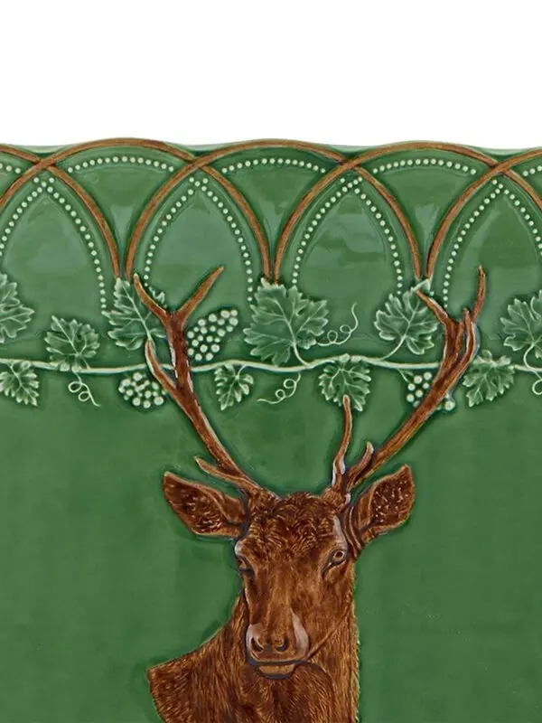 BORDALLO PINHEIRO Bosque' Deer Tray