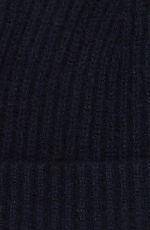ANDREW STEWART Cashmere Ribbed Beanie