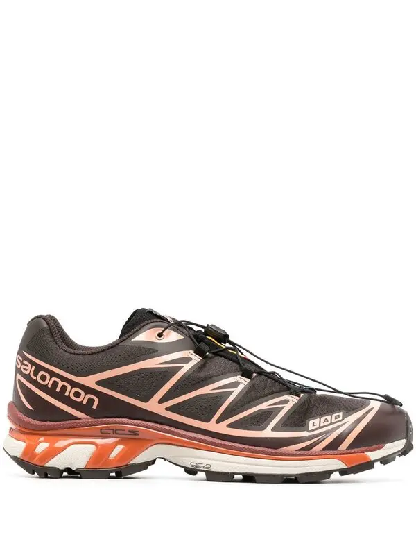 SALOMON Xt-6 Panelled Sneakers - Brown