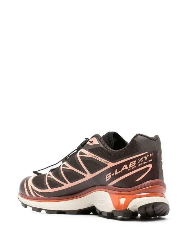 SALOMON Xt-6 Panelled Sneakers - Brown