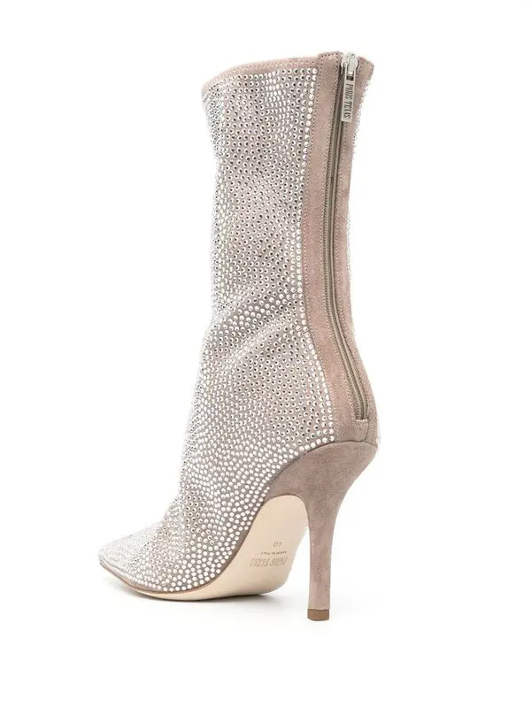 Paris Texas Crystal-embellished 105mm Boots