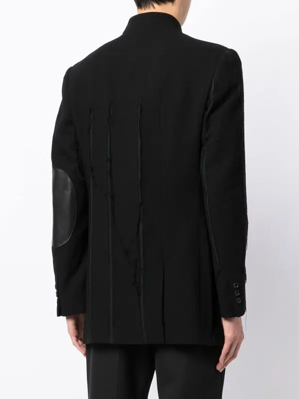 Yohji Yamamoto Button-up Long-sleeve Blazer
