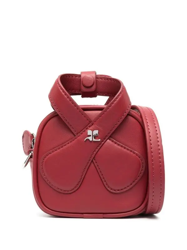 COURREGES Loop Mini Bag - Red