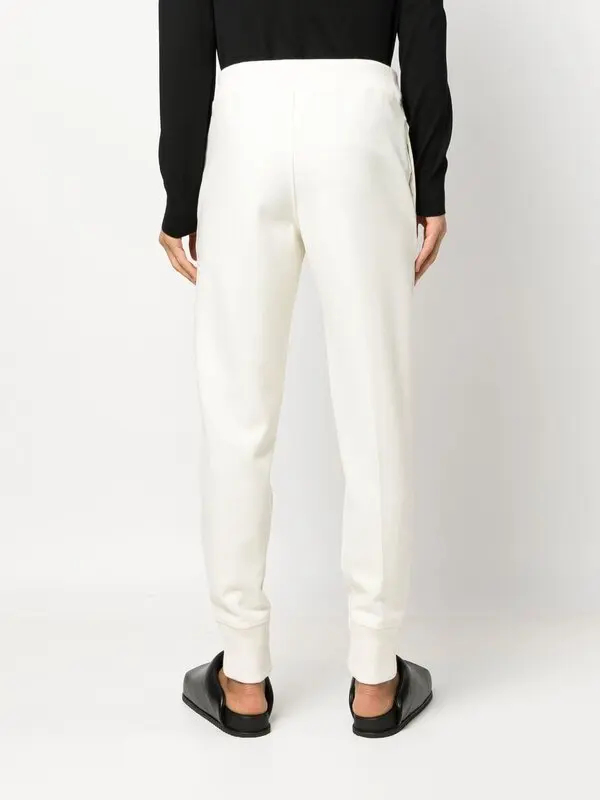 JIL SANDER Elasticated-waistband Wool Track Pants