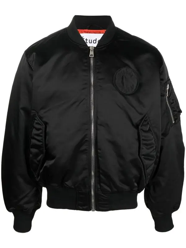 Études Studio Padded Zip-up Bomber Jacket